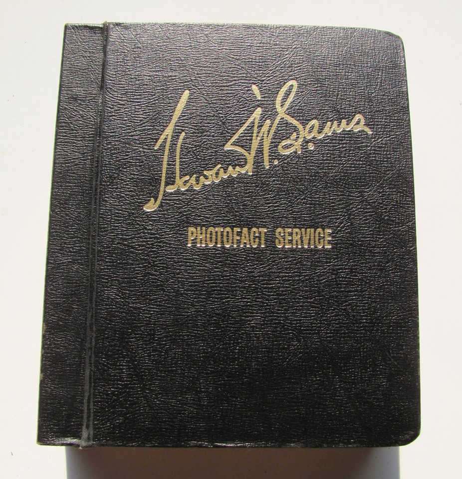 Sams Photofact Manual Binder, Volume 148, Sets 1471-1480, Electronic ...