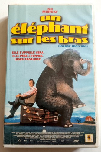 VHS Un éléphant sur les bras - Howard FRANKLIN, Bill MURRAY - Pathé | eBay