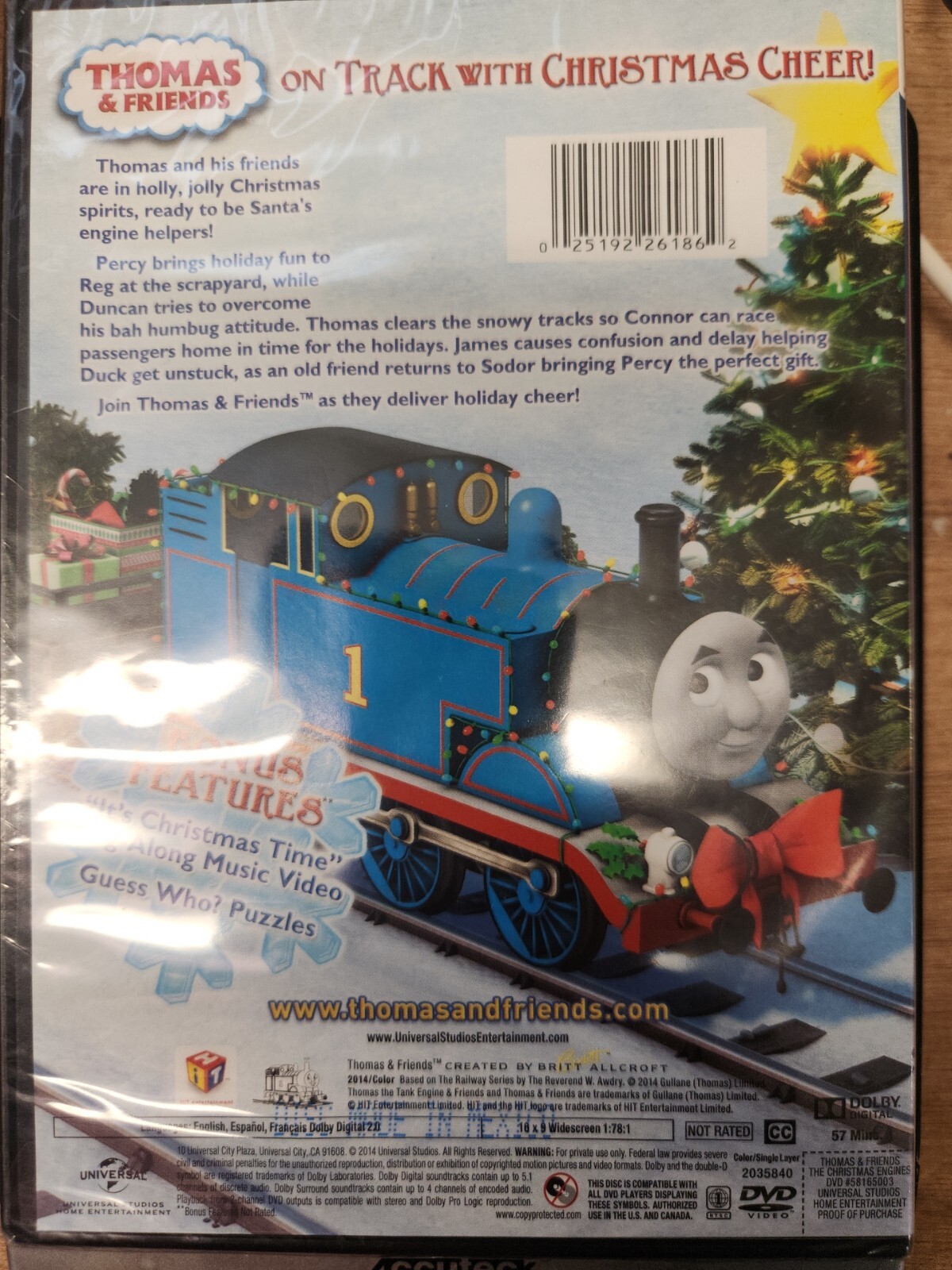 Thomas & Friends: Christmas Engines (DVD) for sale online | eBay