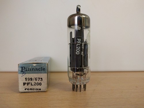PFL200 / 9V9 Double Pentode Video Output Valve/Tube by Pinnacle (New in ...