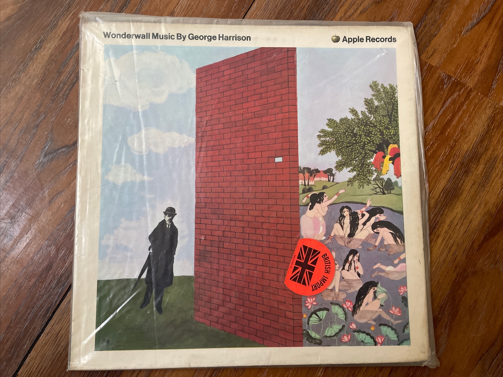 George Harrison ‎– Wonderwall Music 1968 Apple SAPCOR 1 Jacket VG+ ...