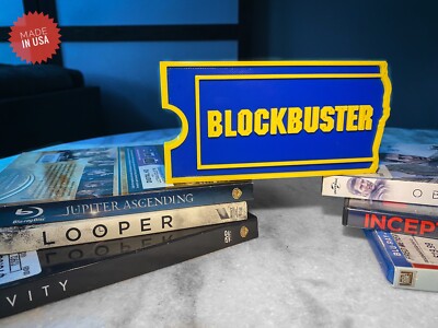 Blockbuster Video Logo Decoration Sign | eBay
