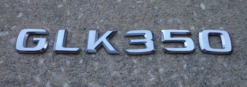 Mercedes Benz GLK350 GLK 350 emblem letters badge logo OEM Genuine ...