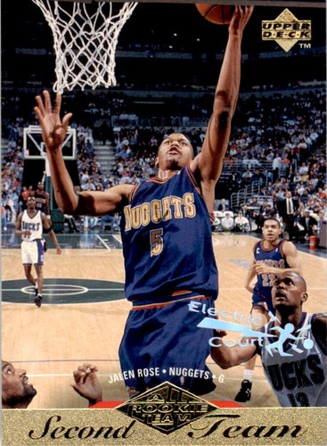 1995-96 Upper Deck Jalen Rose . Denver Nuggets #163 | eBay