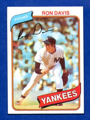 1980 TOPPS #179 RON DAVIS EX | eBay