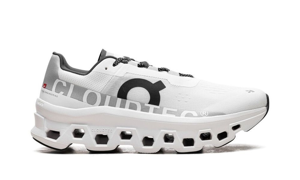 On Running Cloudmonster All White 61.98434 Mens Running Casual New | eBay