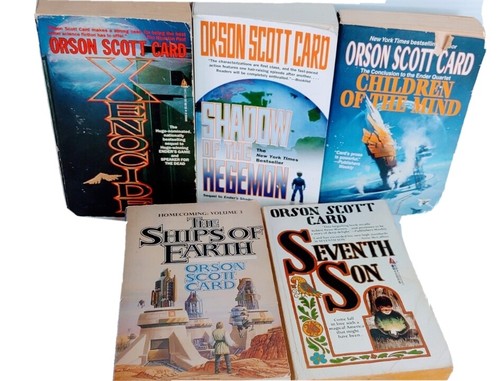 Orson Scott Card Paperback Books Lot Of 5 | eBay