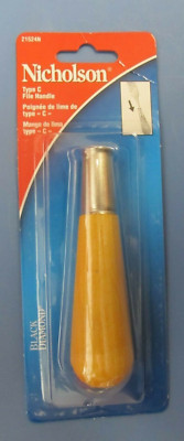 Nicholson Wooden File Handle Type C #21524N Size 2 NEW | eBay