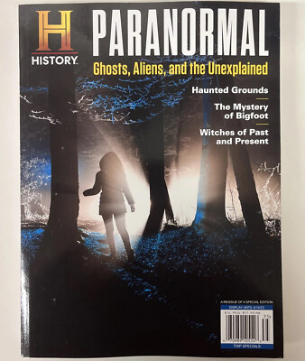 History PARANORMAL Magazine Ghosts Aliens and the Unexplained 2023 | eBay