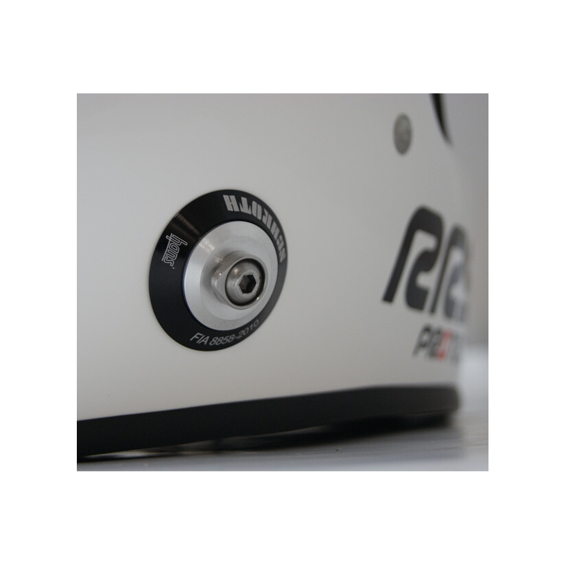 RRS Protect Full Face Rally Helmet FIA 8859-2015 SNELL SA2020 White ...