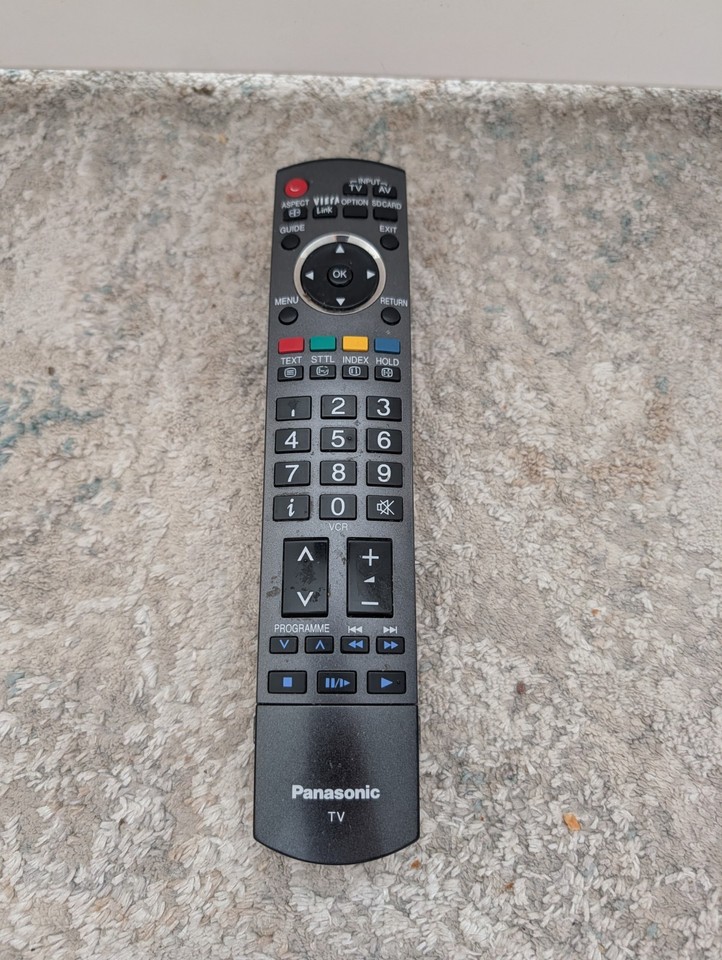 Panasonic TV Remote Control - No Back cover | eBay