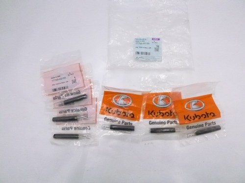 6 Pack OEM Kubota Tooth Roll Pin 3/8" Tooth and Blade Retention 77700 ...