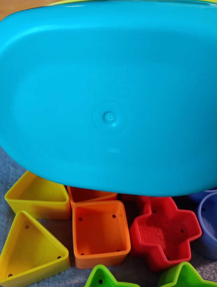 Fisher-Price Mattel Shape And Color Sorting Bucket 2017 | eBay