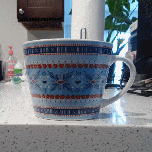 Omni Hotels Resorts Honey And Hank Hot Chocolate Ceramic Mug Fair Isle ...