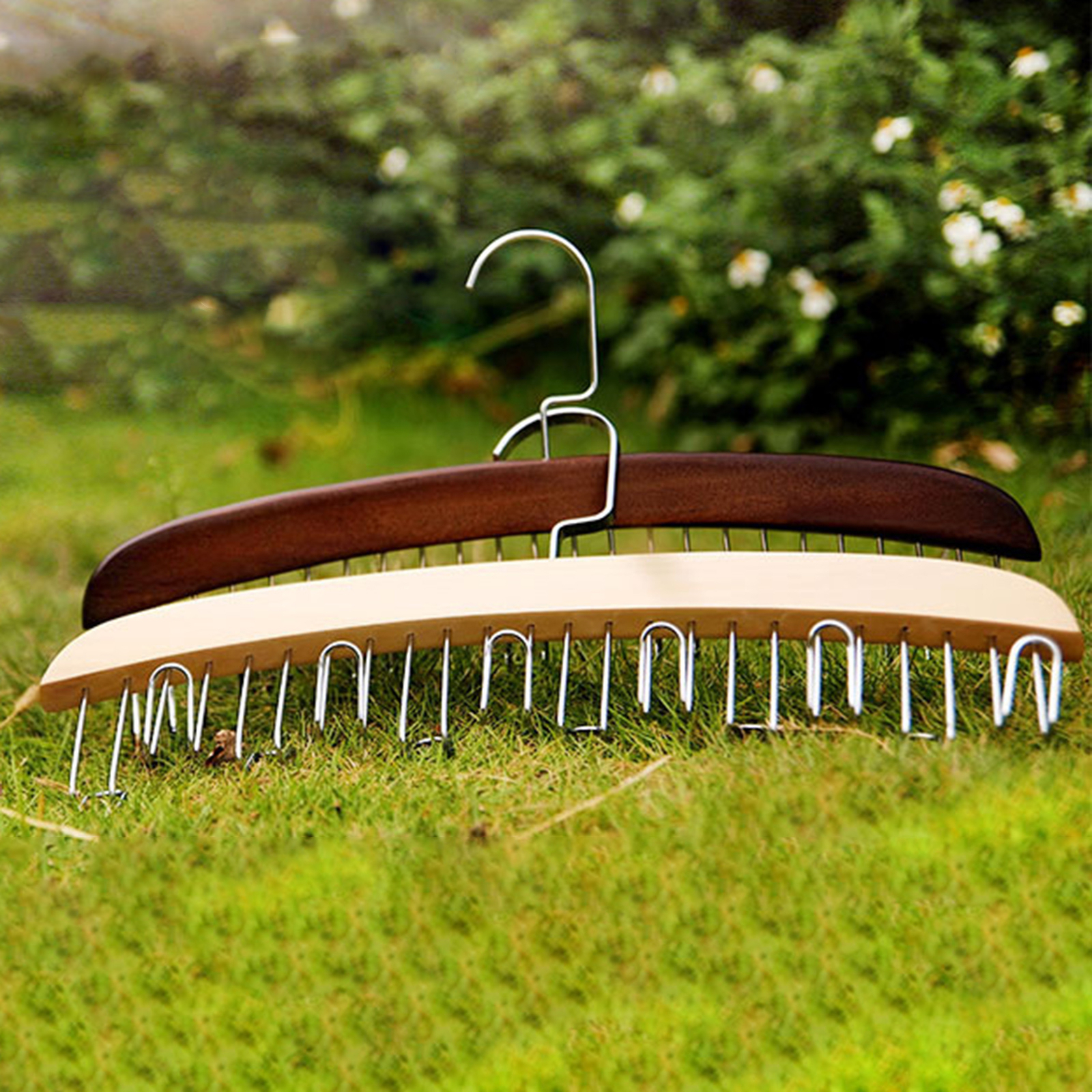 Clothing Hanger Multifunctional Strong Load-bearing Clothes Tie Belt ...