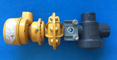 Kinetrol Pmeumatic Actuator 020 Spring Return w/Limit Switch & 3/4 ...