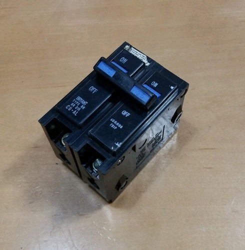 Bryant Type BR 15A 15 Amp Double or 2 Pole Circuit Breaker BR215 | eBay
