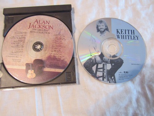 2 CDs-Alan Jackson & Keith Whitley - No Cases | eBay