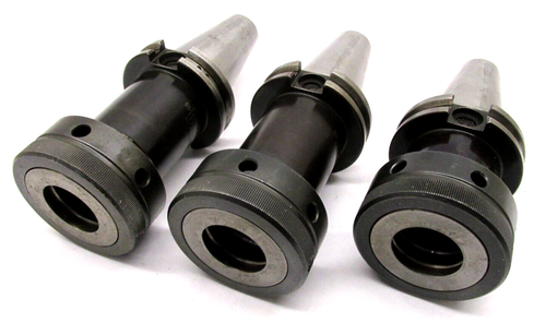 3 SYIC TG100 COLLET CHUCKS w/ CAT40 SHANKS | eBay