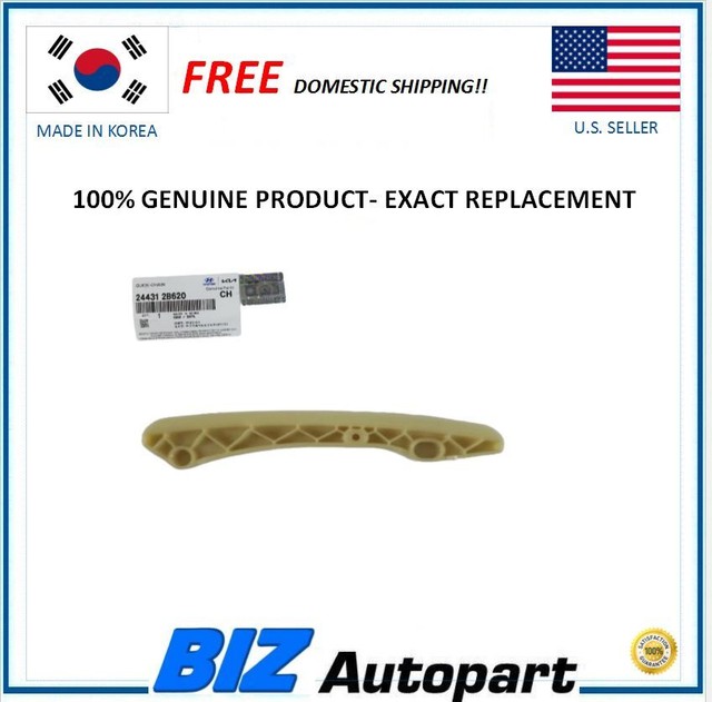 Genuine KIA Hyundai 1.6l Cam Tensioner Guide 244312B620 OEM for sale ...