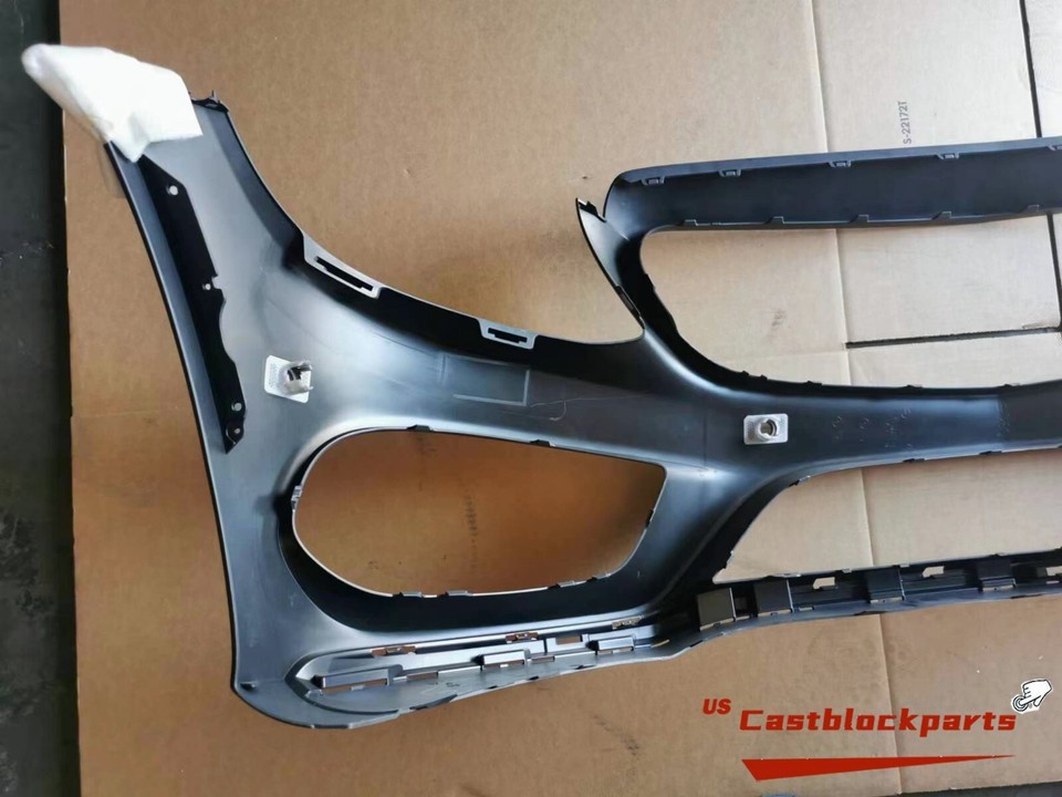 New For 2015-2019 Mercedes Benz C-Class T-model W205 AMG Front Bumper ...