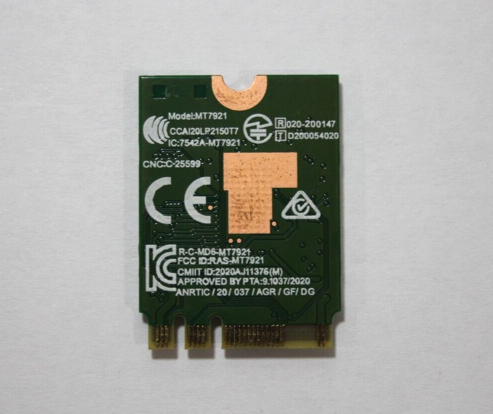 MediaTek MT7921 Wifi 6 NGFF 2230 M.2 wifi Bluetooth Card 802.11ax wifi ...