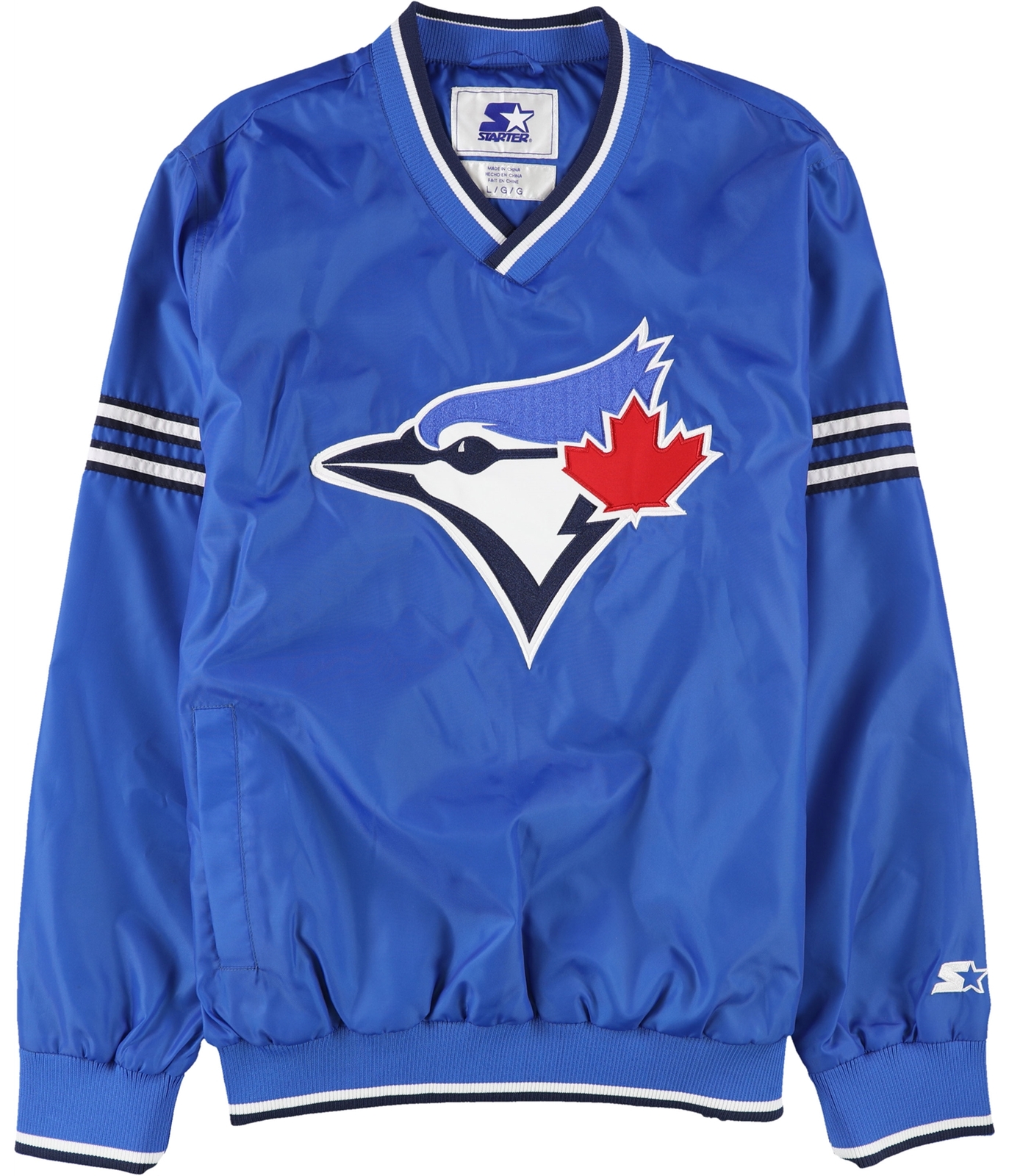 STARTER Mens Toronto Blue Jays Jacket, Blue, Large | eBay