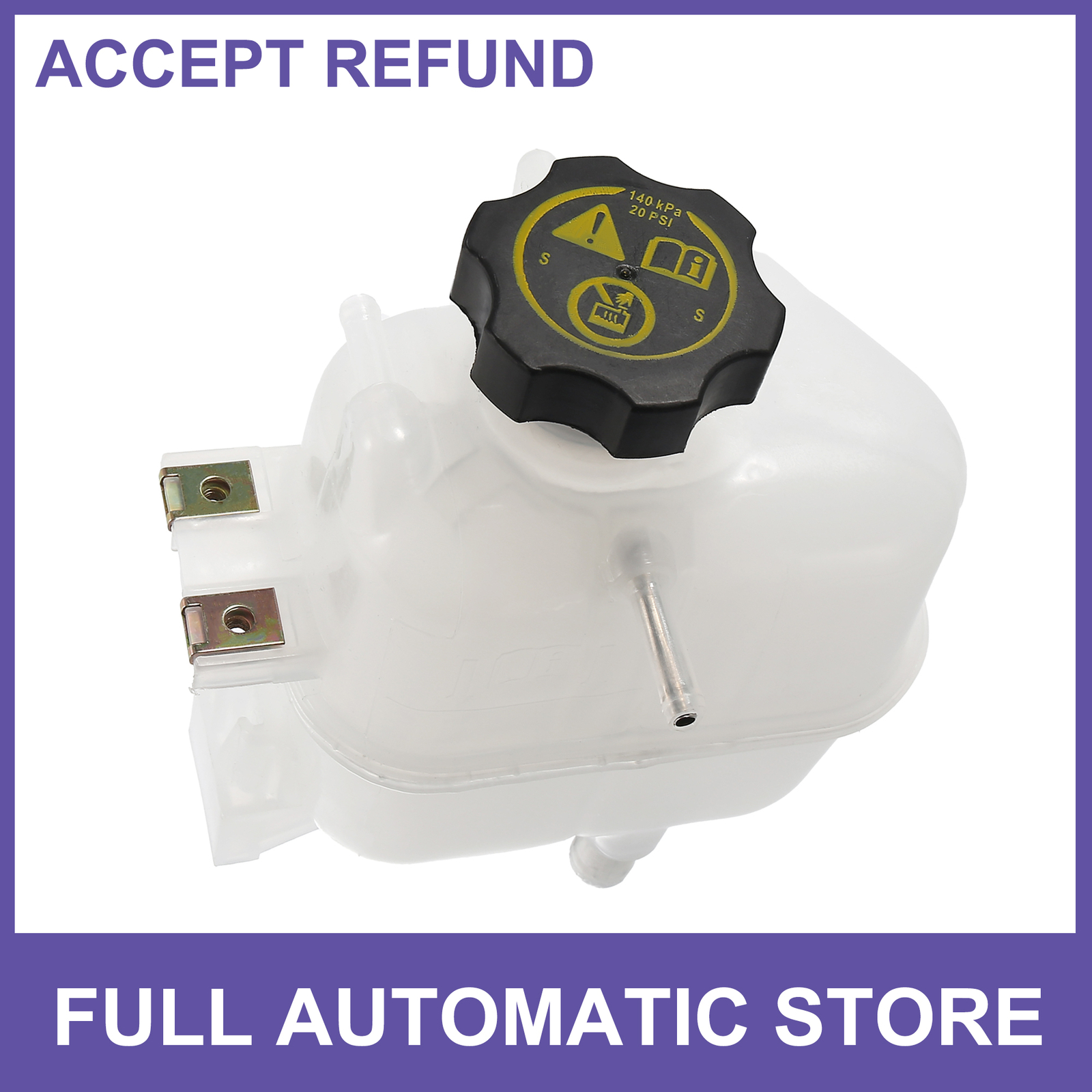 Coolant Radiator Reservoir Tank Bottle Custom for Chevrolet Spark 2013 ...