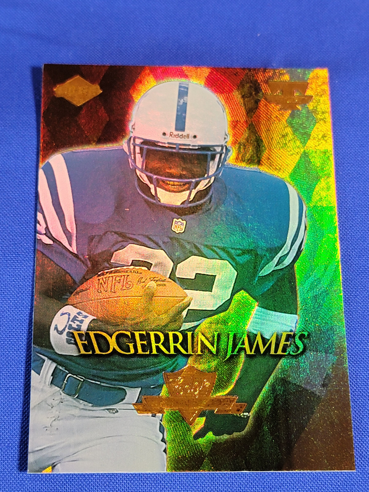 1999 Collector's Edge Triumph Edgerrin James Commissioner's Choice ...