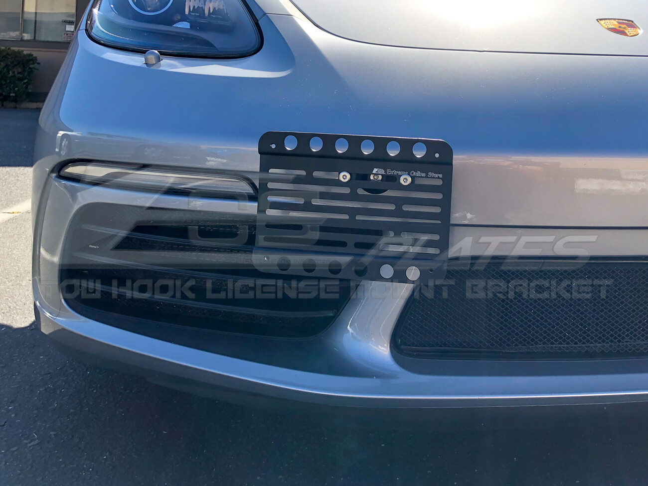 EOS Plate Front Tow Hook License Bracket For 17-Up Porsche 718 Cayman ...