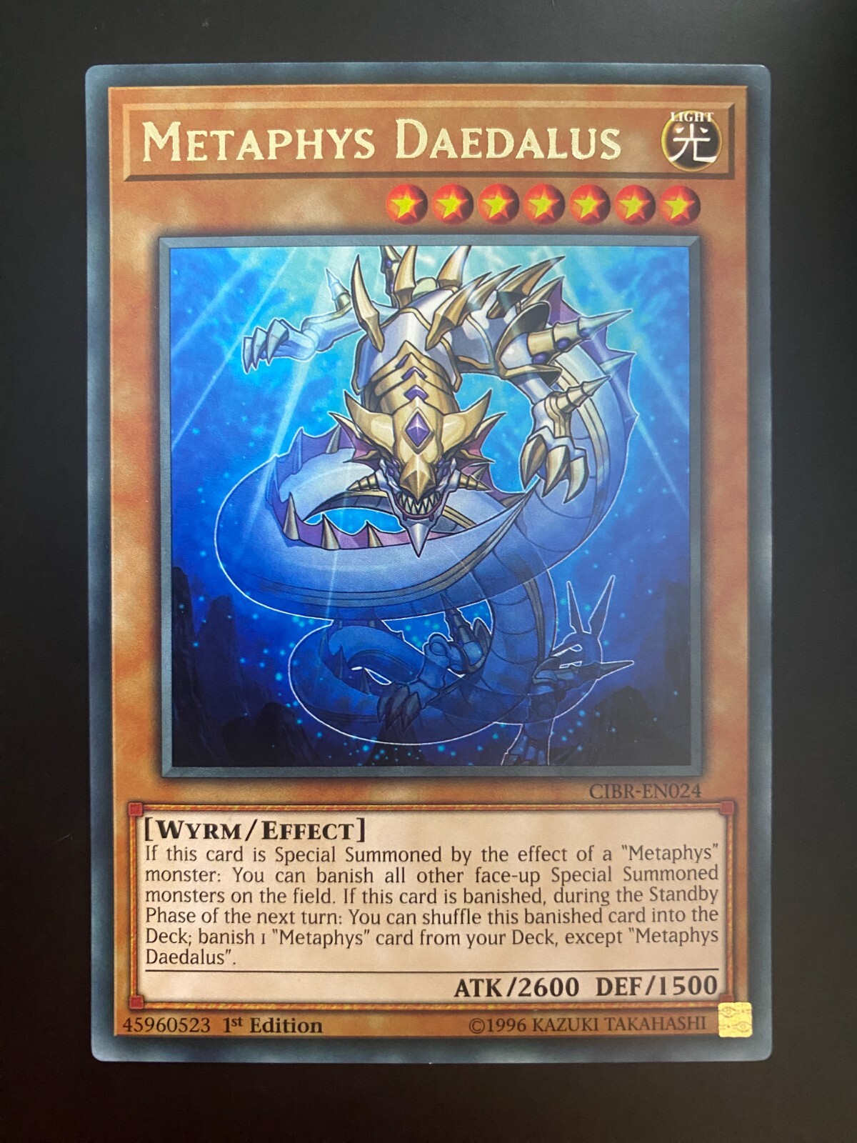 Yugioh Metaphys Daedalus CIBR-EN024 Rare 1st Edition NM/MINT | eBay