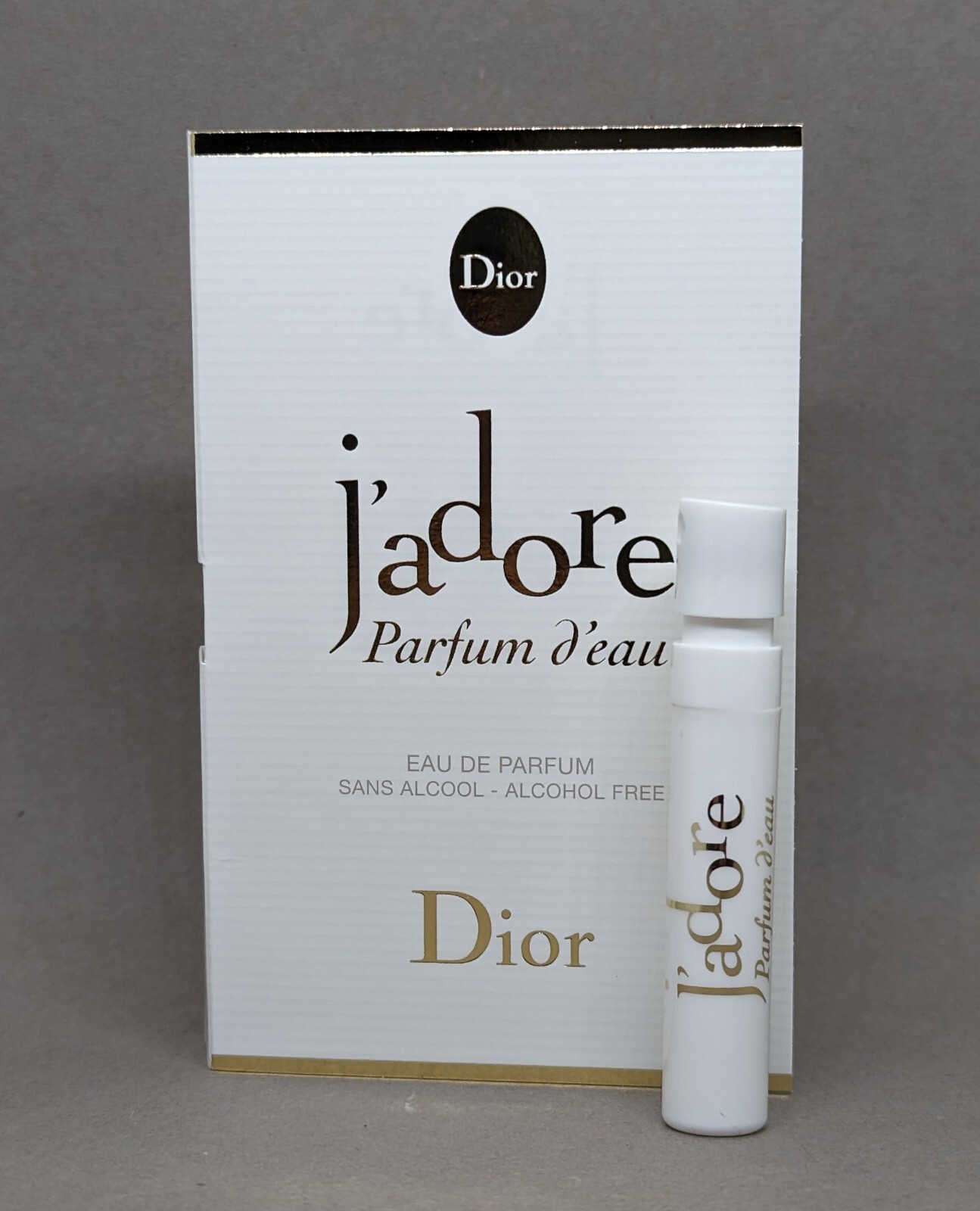 DIOR J'adore Parfum D'Eau Alcohol-Free EDP (Sample Size 1.2ml) Natural ...