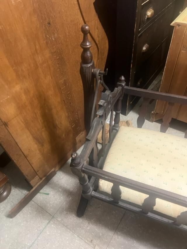 Antique Baby Rocking Bed, Crib or Cradle Doll Display | eBay
