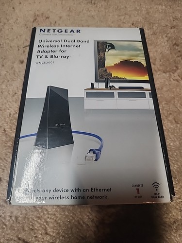 Netgear Universal Dual Band Wireless Internet Adapter TV Blu-Ray ...