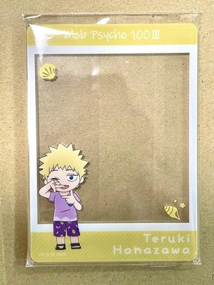 Teruki Hanazawa Teru LOFT Vacation ver. Mob Psycho 100 Acrylic Card | eBay