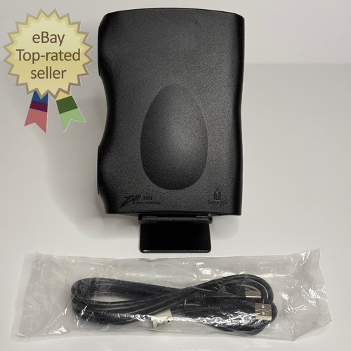⚡️Iomega USB Powered ZIP 100 Drive Z100USBV Black + New USB Cable CLEAN ...