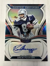 2025 Panini Certified - Canton Certified Signatures Drew Pearson #CAN ...