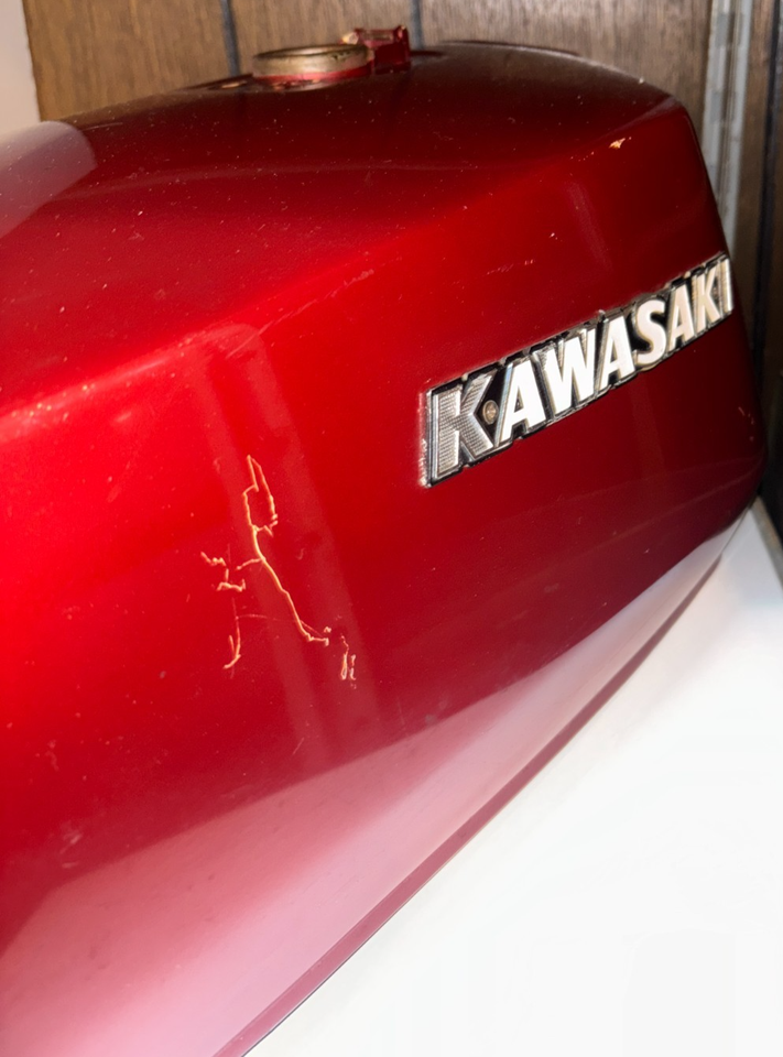 OEM Kawasaki Gas Tank for 1980 KZ1000D Z1R w/ Emblems 51001-1027 | eBay