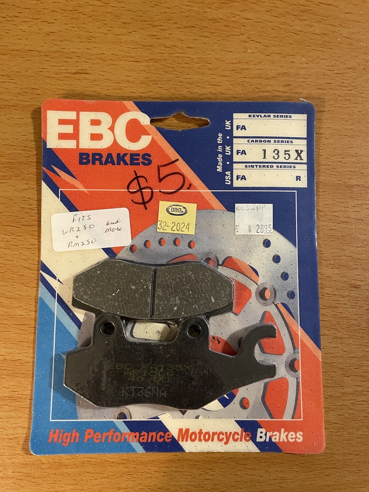 EBC - FA135X - X Series Carbon Brake Pads | eBay