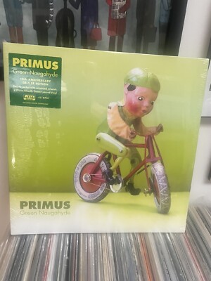 PRIMUS GREEN NAUGAHYDE DELUXE Ghostly GREEN VINYL 2LP 45RPM NEW | eBay