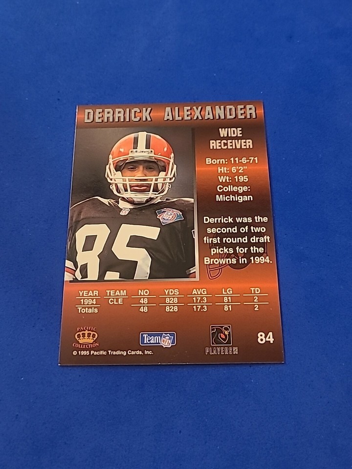 1995 Derrick Alexander Pacific Crown Collection #84 | eBay