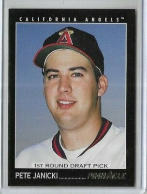 1993 Pinnacle #468 Pete Janicki California Angels Draft Pick | eBay