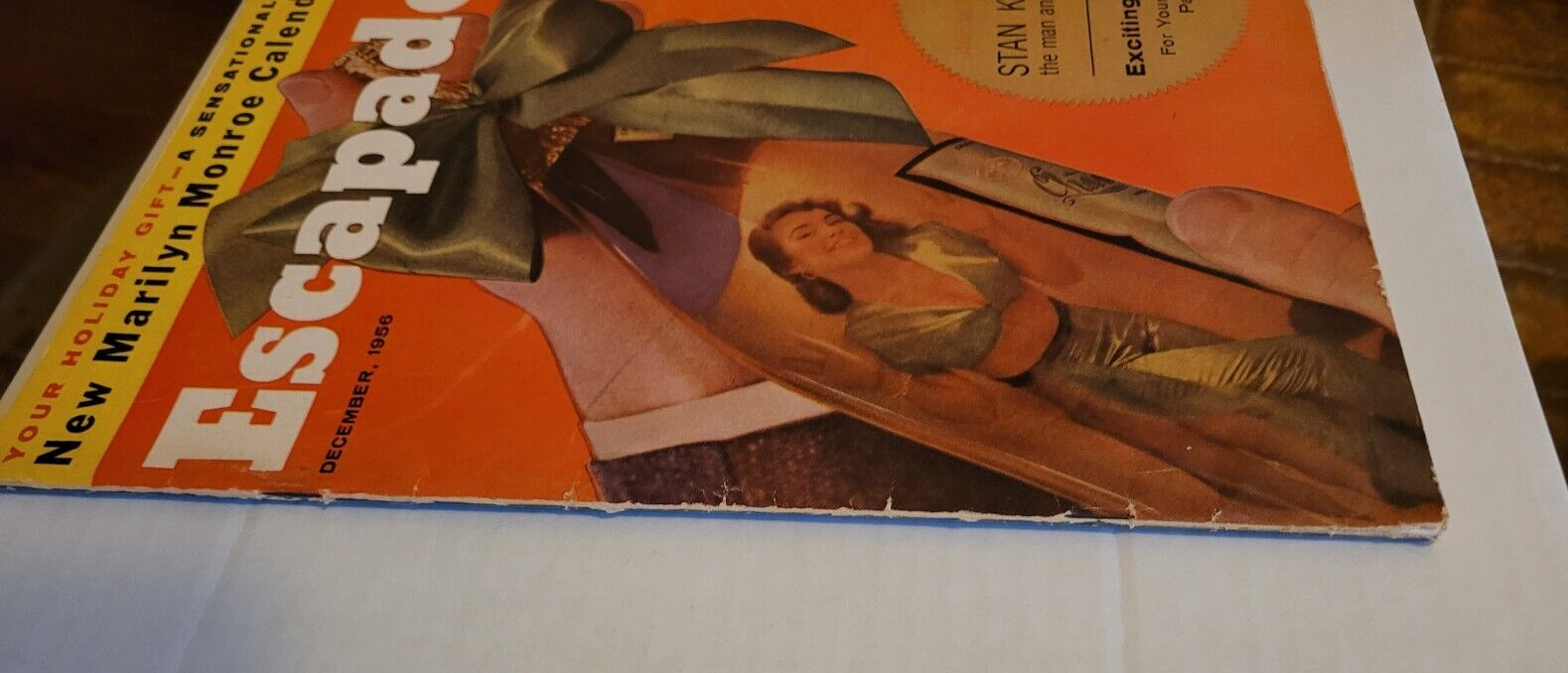 Escapade December 1956 Magazine - Marilyn Monroe Nude Centerfold Calendar | eBay