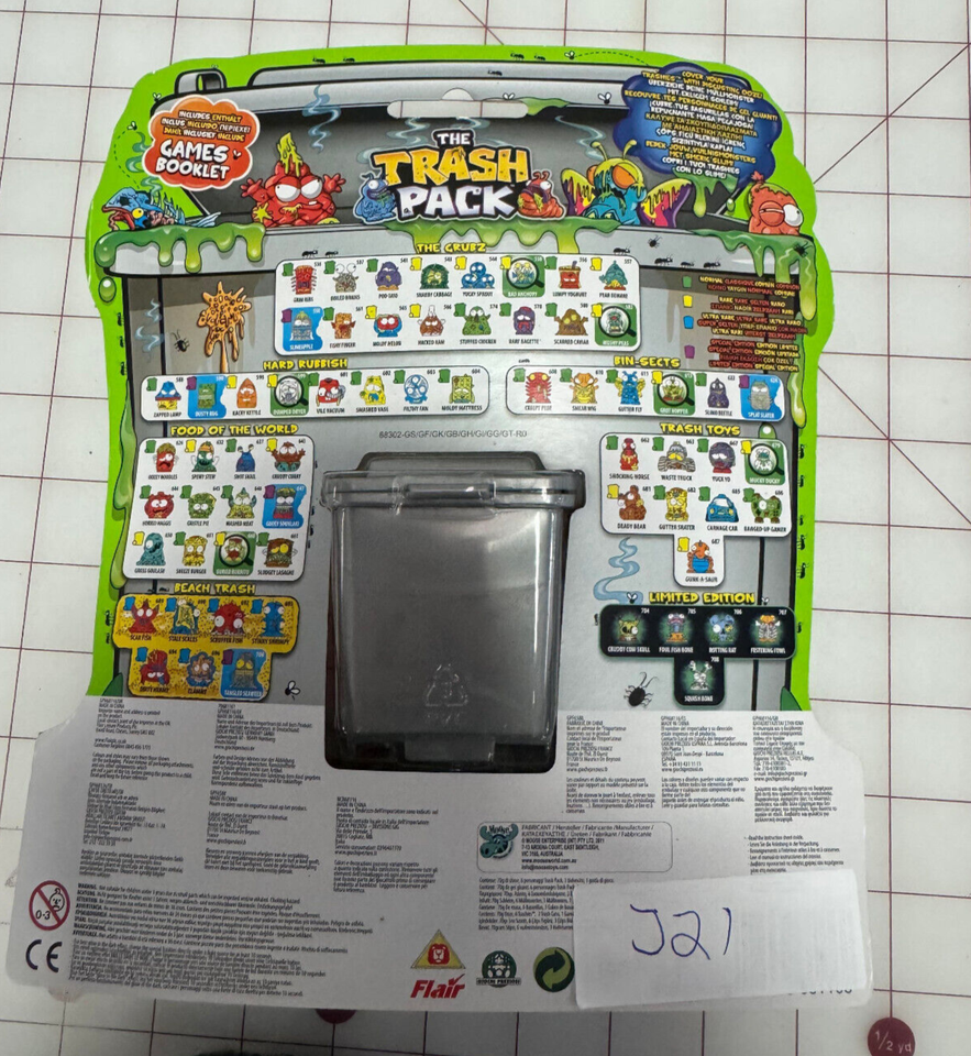 The Trash Pack Liquid Ooze Pack Series 4 & 6 Trashies NEW Damaged ...