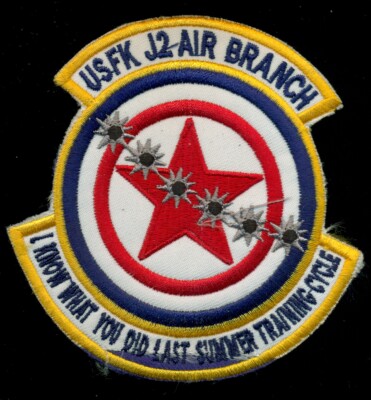 USAF USFK J2 Air Branch Patch T-4 | eBay