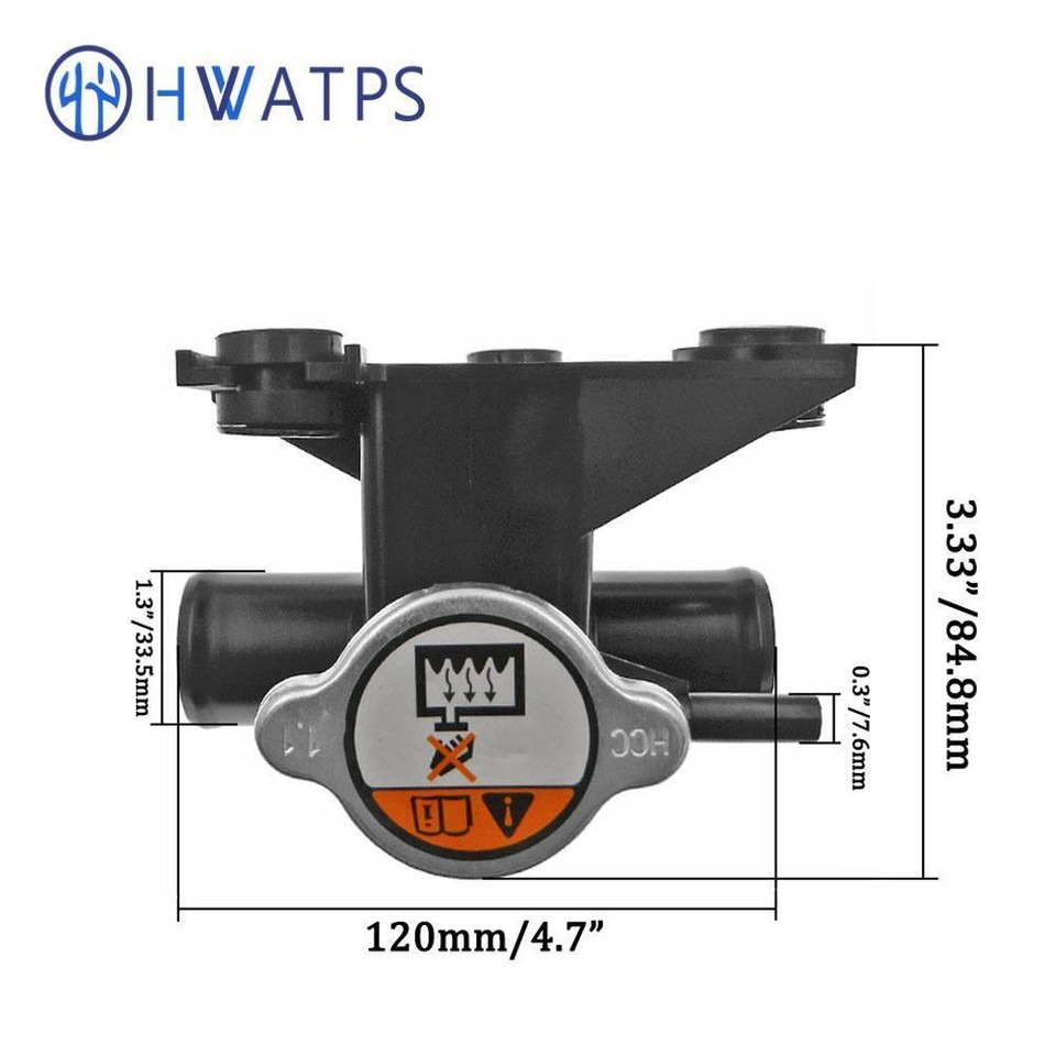 25329-2K000 Radiator Coolant Filler Neck Radiator Cap For Kia Soul 1.6L ...