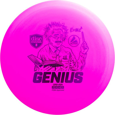Discmania Genius - Active Baseline- Understable 7 Speed Disc Golf ...