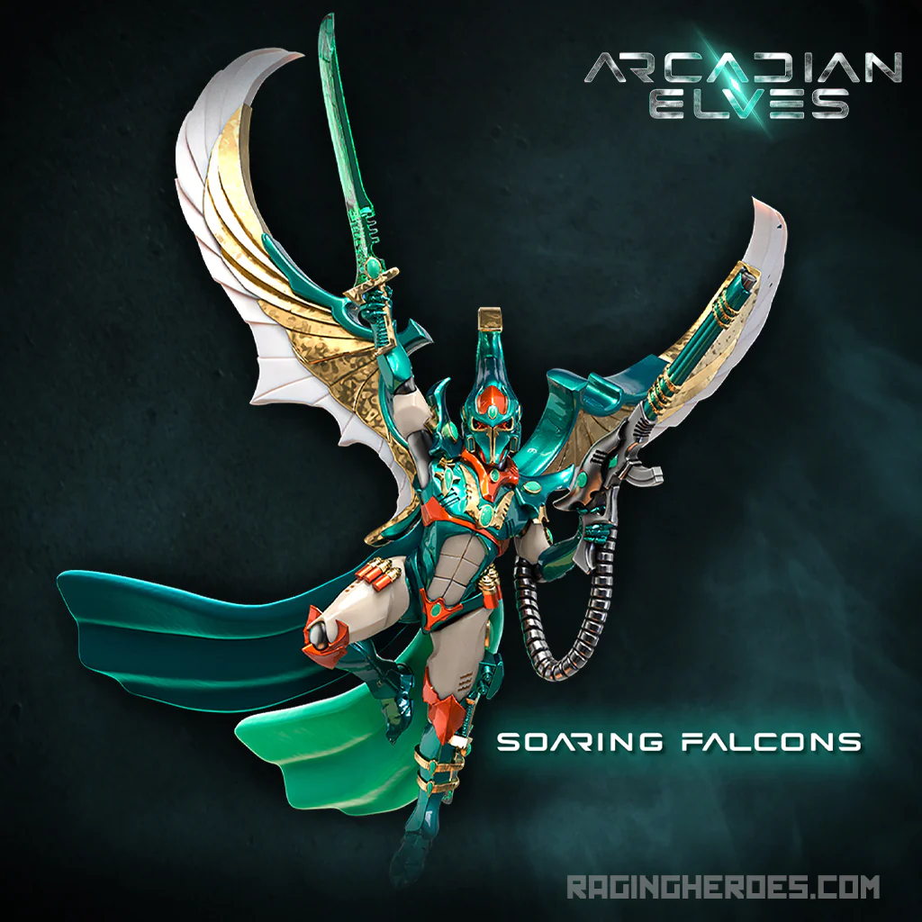 Soaring Falcons Raging Heroes Aeldari Swooping Hawks Baharroth Phoenix ...