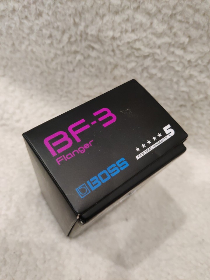 BOSS BF-3 Flanger Ultra Gate Pan Stereo Guitar Bass Stompbox Effects ...