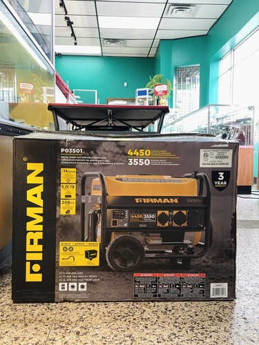 Firman Model P03501 Gasoline Portable Generator BRAND NEW OPEN BOX | eBay